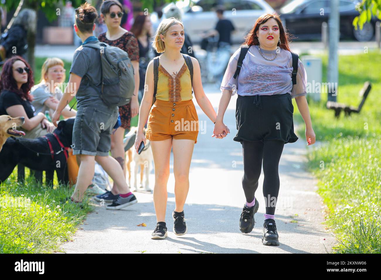 05.06.2021., Zagreb - On the occasion of Pride Month 2021, Pride Ride ...