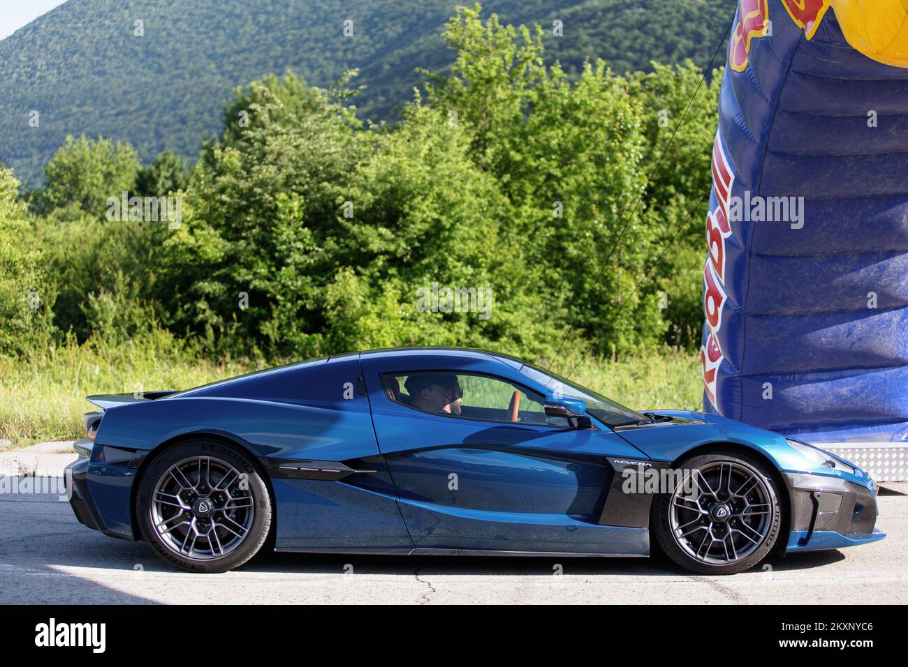 Luxury car Nevera of Mate Rimac can be seen on Rally Pink Wing in ...
