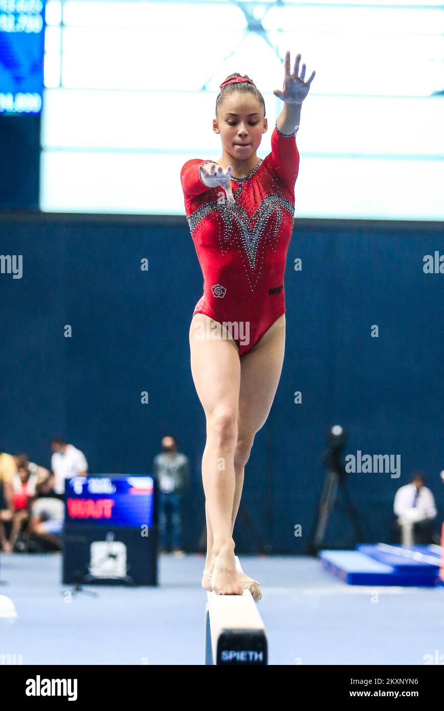 Christina Zwicker of Croatia during the second day of qualification of ...