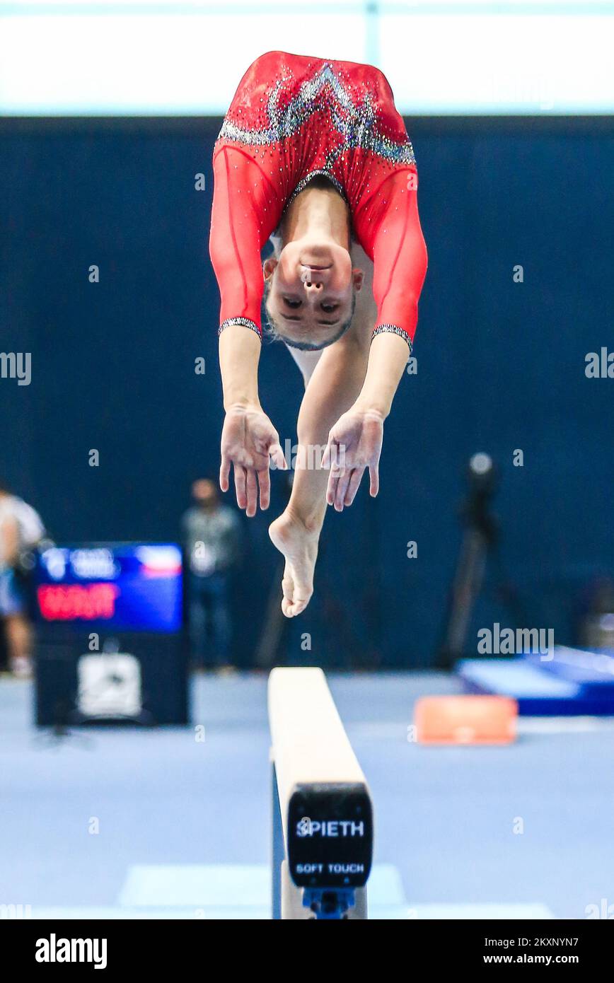 Christina Zwicker of Croatia during the second day of qualification of ...
