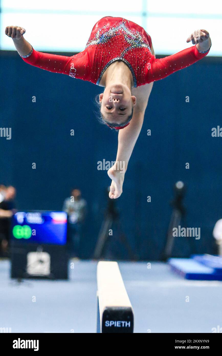 Christina Zwicker of Croatia during the second day of qualification of ...