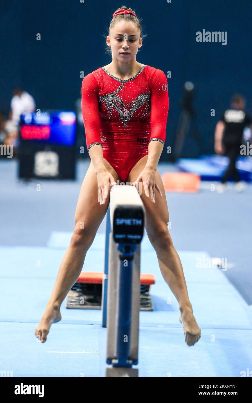 Christina Zwicker of Croatia during the second day of qualification of ...