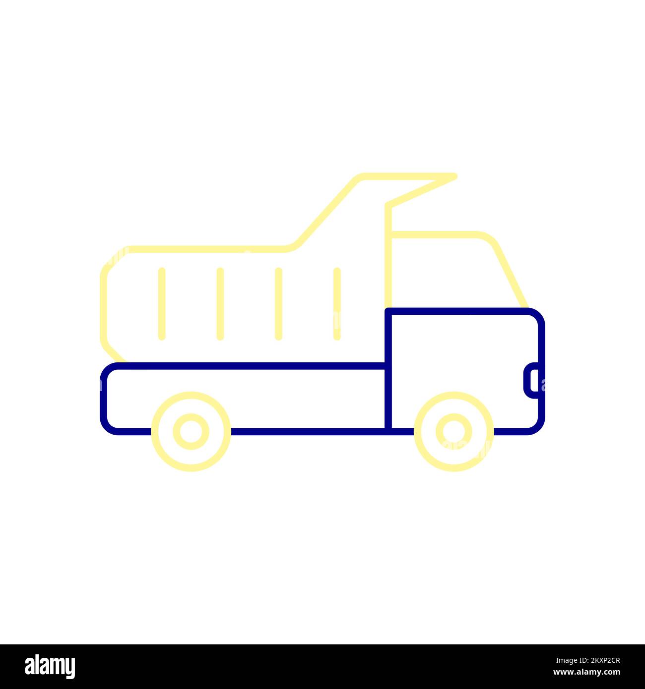 Garbage Truck Icon, Keep the City Clean Sincerely Stock Vector Image ...