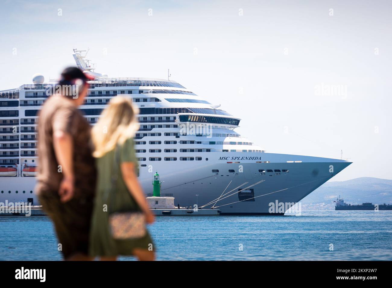 18.06.2021., Split - The largest cruiser that has visited Split so far ...