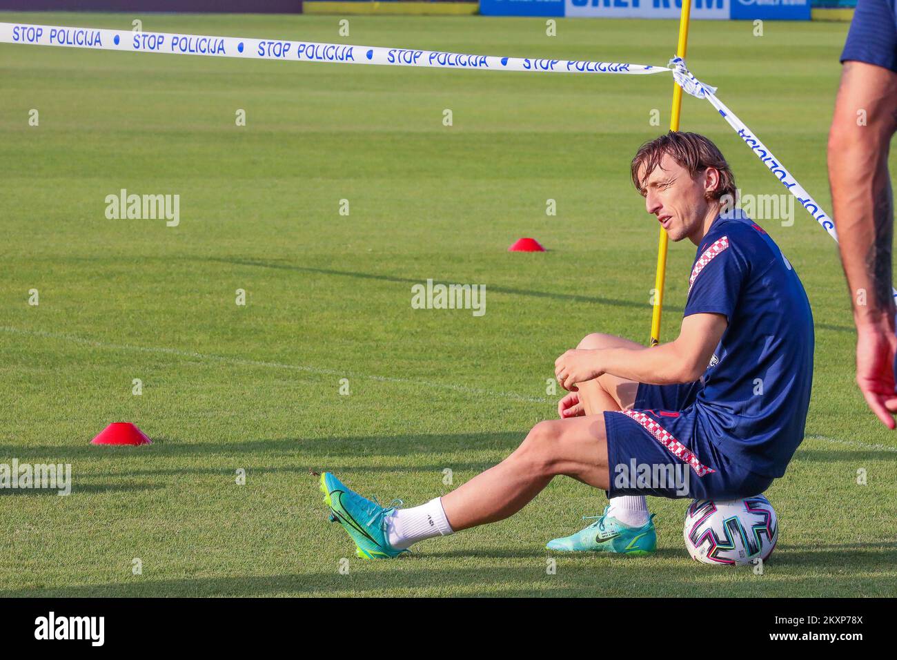 Luka Modric of Croatia during training session of Croatian national ...
