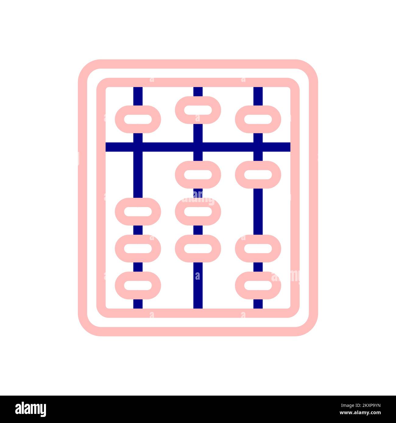Abacus Icon Learn With The Abacus To Be Proficient In Counting Stock Vector Image And Art Alamy