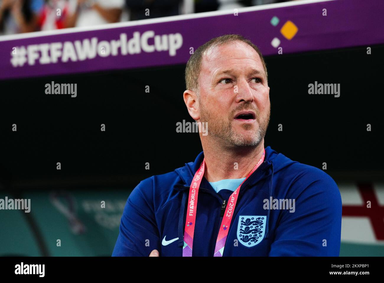 England assistant manager Steve Holland during the FIFA World Cup Group ...