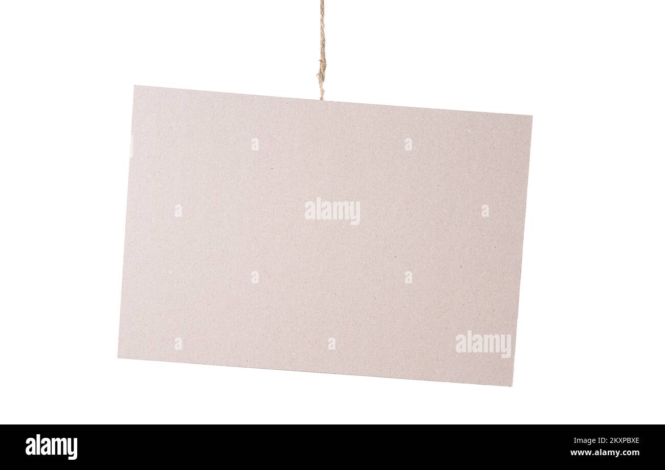 Cardboard poster Cut Out Stock Images & Pictures - Alamy