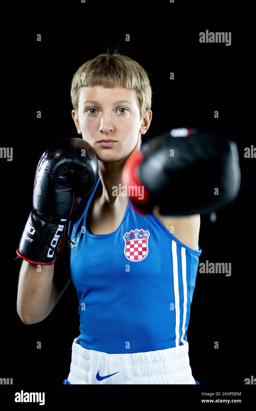 Nikolina Cacic pictured in Zagreb, Croatia on 02. July 2021. became the ...