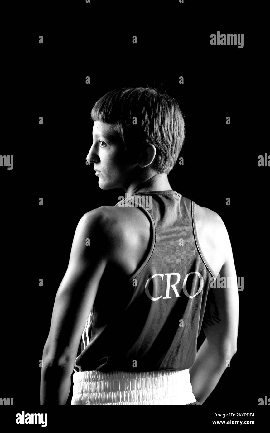 Nikolina Cacic pictured in Zagreb, Croatia on 02. July 2021. became the ...