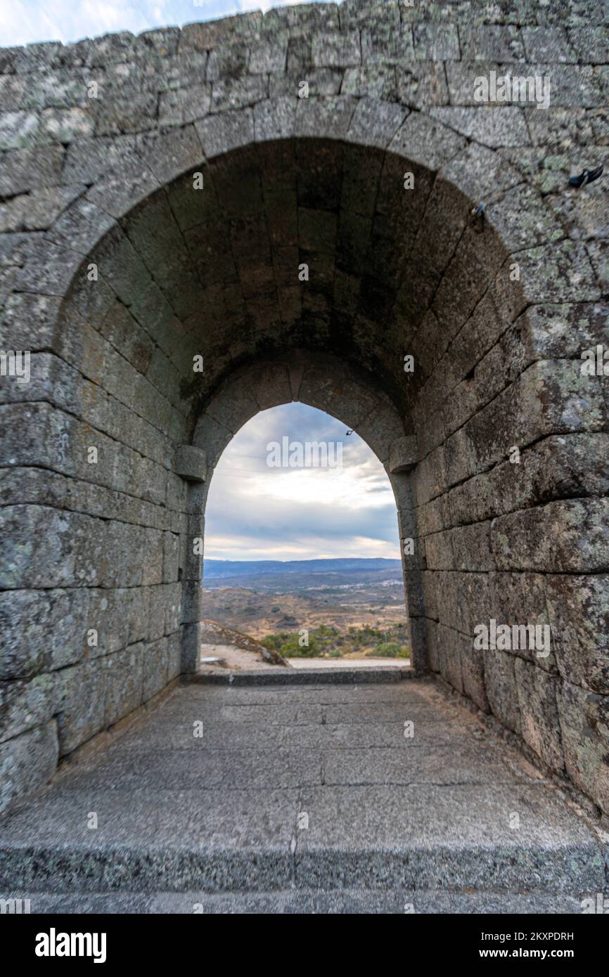 City wall, Sortelha, Aldeias historicas de Portugal, Sabugal, Guarda ...