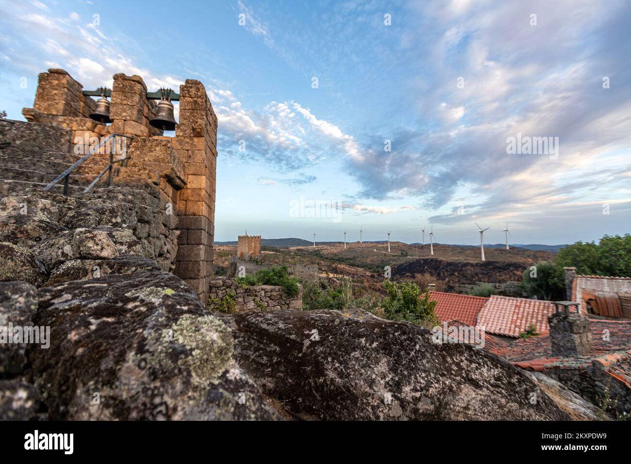 Bells in Sortelha, Aldeias historicas de Portugal, Sabugal, Guarda ...