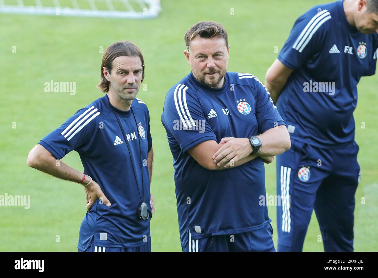 Mihael Mikic of GNK Dinamo during training at Maksimir stadium in ...