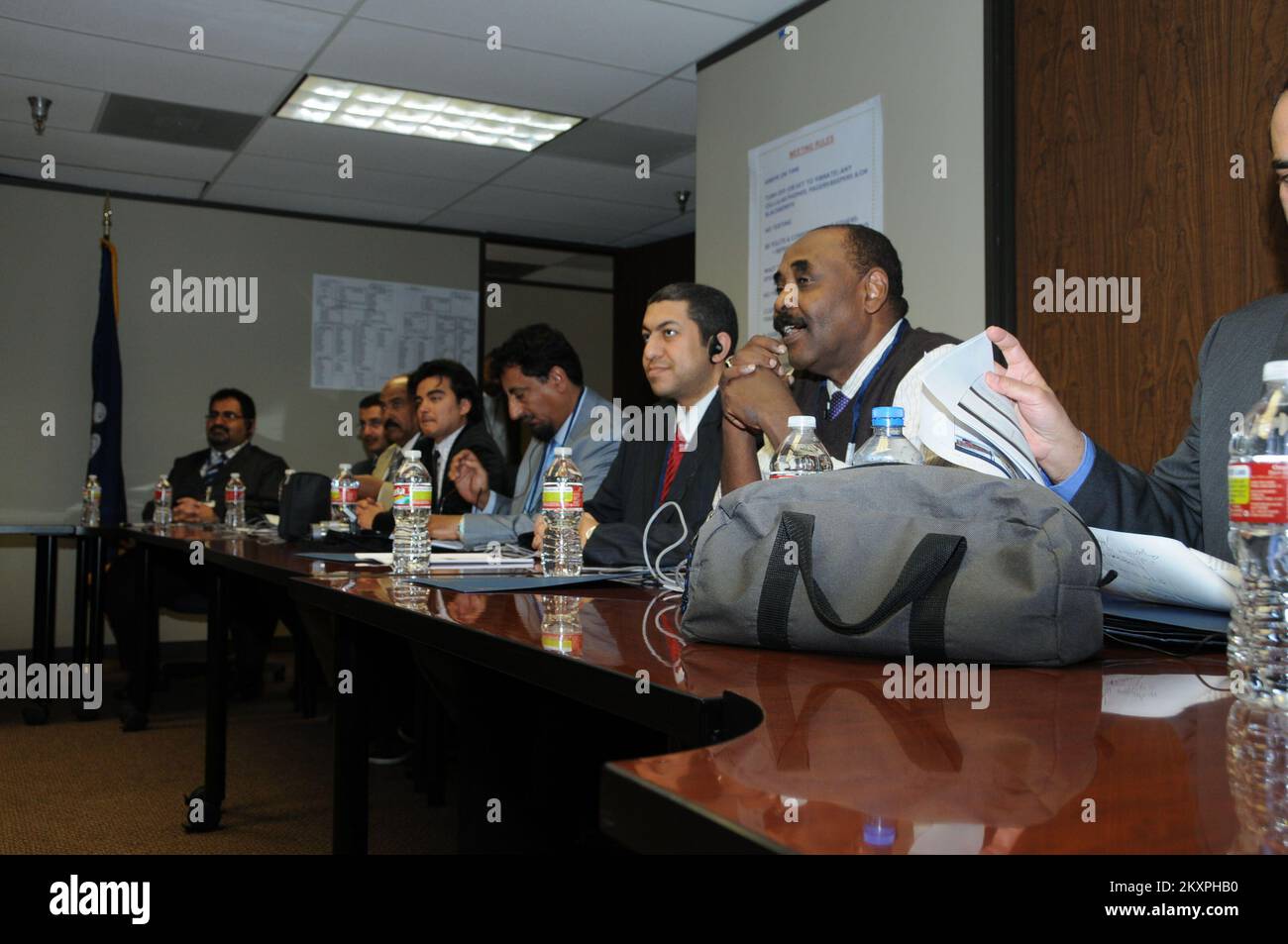 Saudi Arabian Delegation. Louisiana Hurricane Katrina. Photographs ...