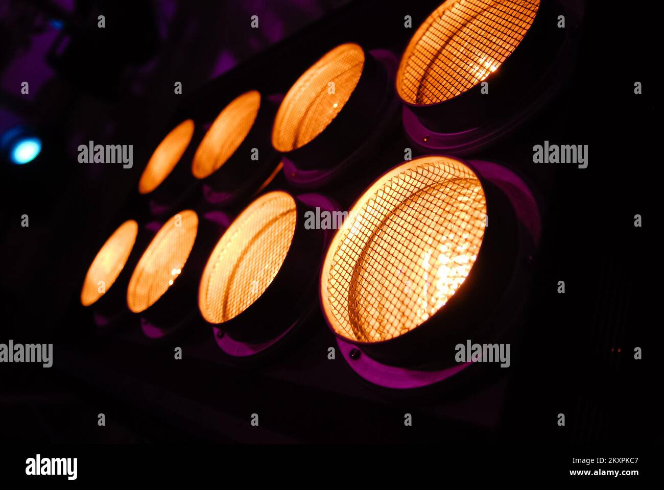 Nightclub stage background Stock Photo - Alamy