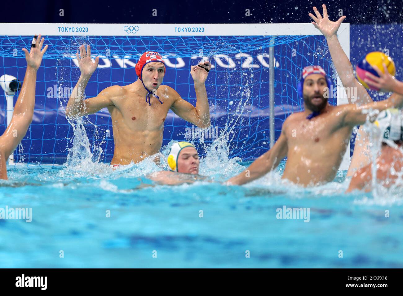 Marko Bijac of Croatia during the Men's Preliminary Round Group B match ...