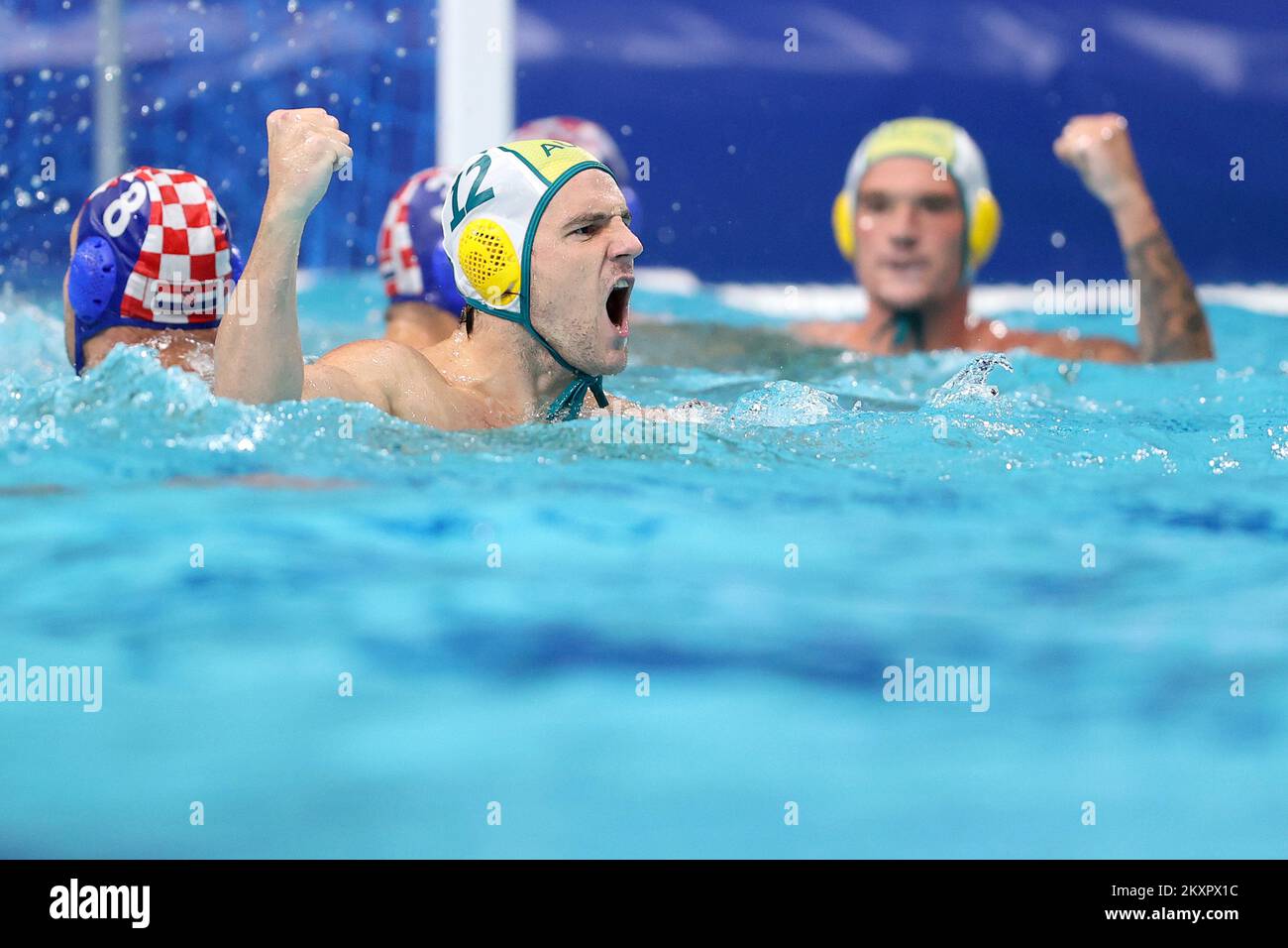 Blake Edwards of Australia during the Men's Preliminary Round Group B ...