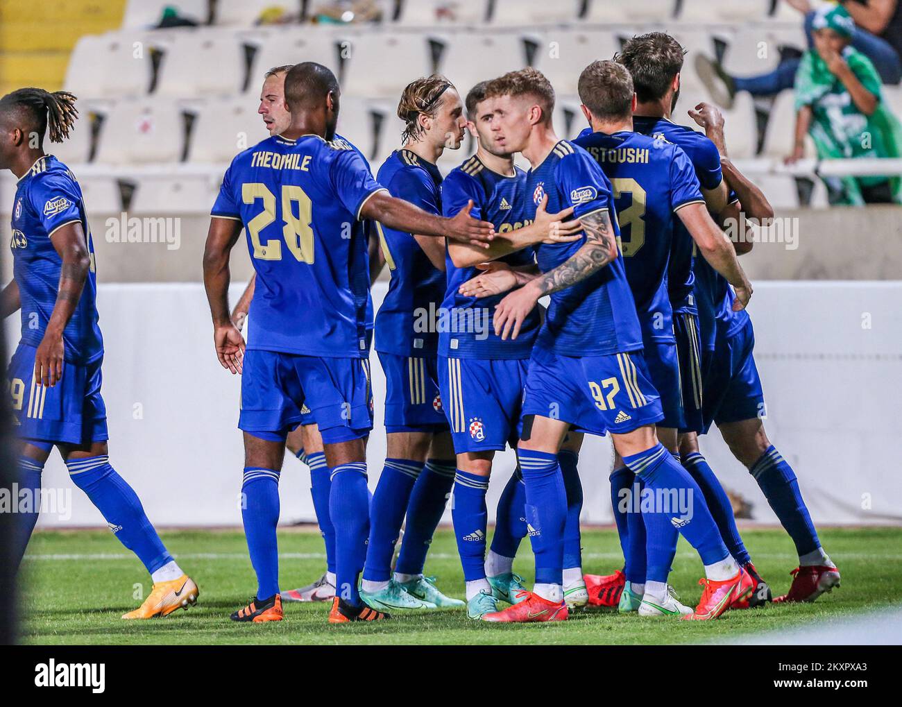 Luka Menalo Celebrates Goal On Second Match Of The 2nd Round Of The Luka Menalo Celebrates Goal On Second Match Of The 2nd Round Of The