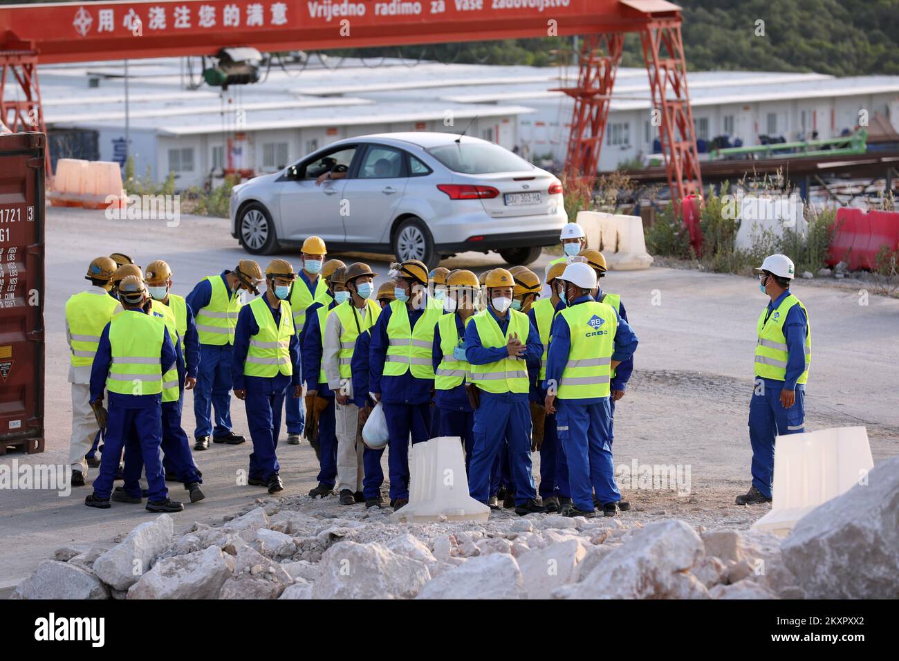 With the installation of the last, 165th segment of the steel span of ...