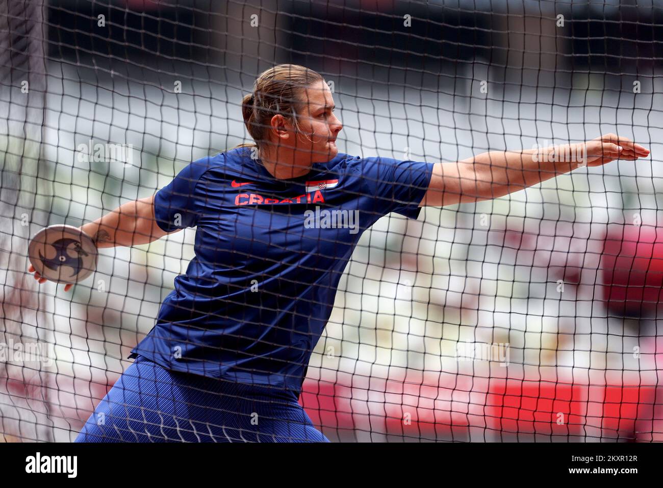 TOKYO, JAPAN - JULY 31: Marija Tolj of Team Croatia competes in the ...
