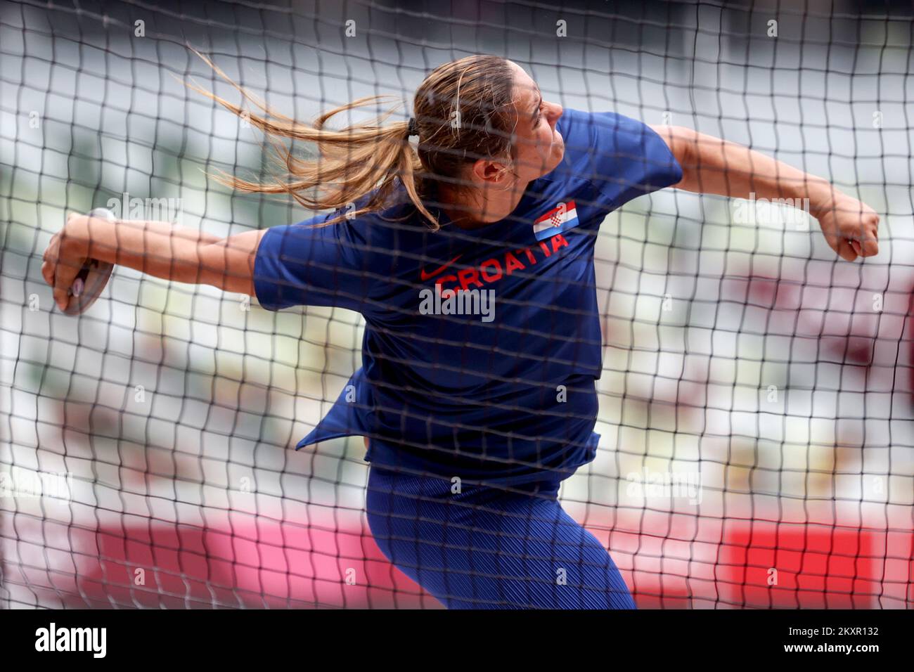 TOKYO, JAPAN - JULY 31: Marija Tolj of Team Croatia competes in the ...