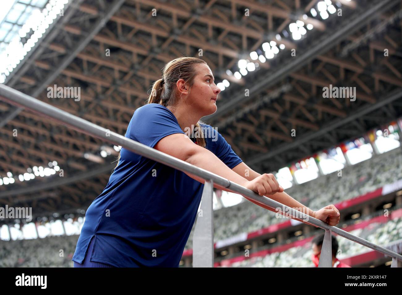 TOKYO, JAPAN - JULY 31: Marija Tolj of Team Croatia competes in the ...