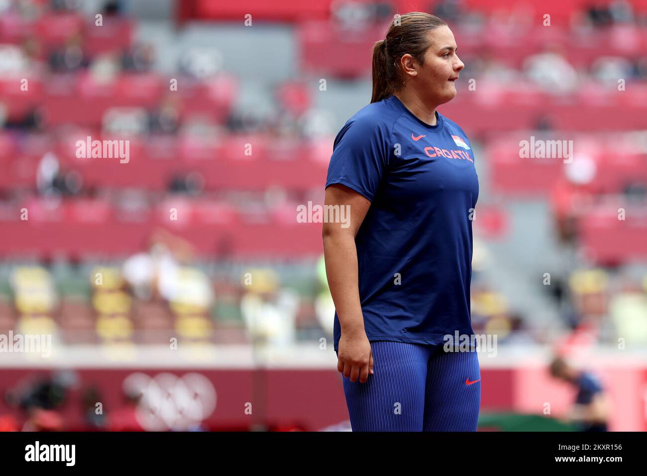 TOKYO, JAPAN - JULY 31: Marija Tolj of Team Croatia competes in the ...