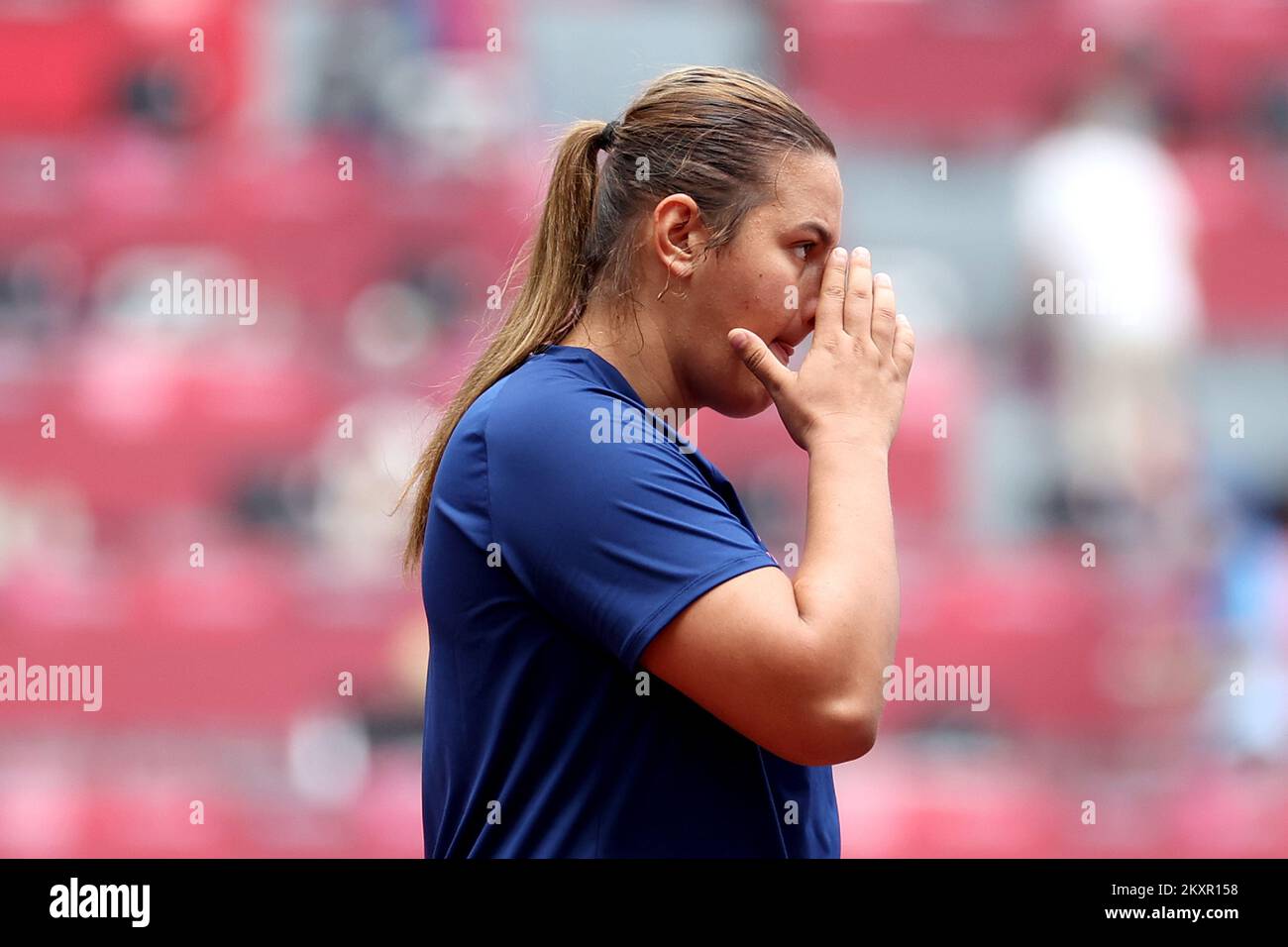 TOKYO, JAPAN - JULY 31: Marija Tolj of Team Croatia competes in the ...