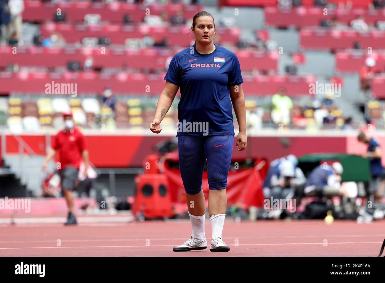 TOKYO, JAPAN - JULY 31: Marija Tolj of Team Croatia competes in the ...