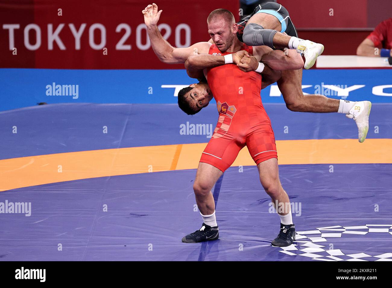 TOKYO, JAPAN - AUGUST 02: Bozo Starcevic of Team Croatia competes with ...