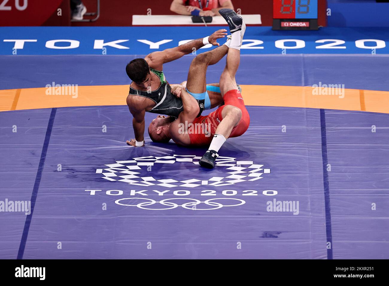 TOKYO, JAPAN - AUGUST 02: Bozo Starcevic of Team Croatia competes with ...