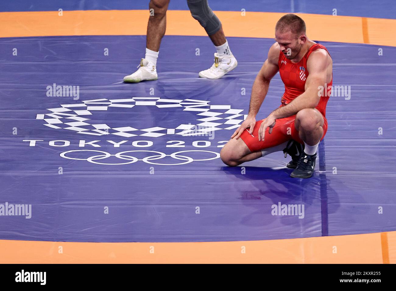 TOKYO, JAPAN - AUGUST 02: Bozo Starcevic of Team Croatia competes with ...