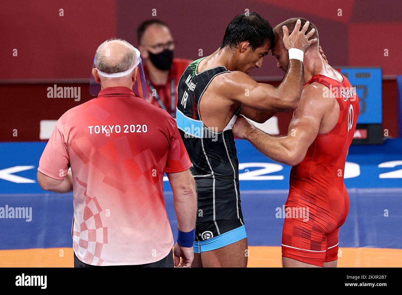 TOKYO, JAPAN - AUGUST 02: Bozo Starcevic of Team Croatia competes with ...