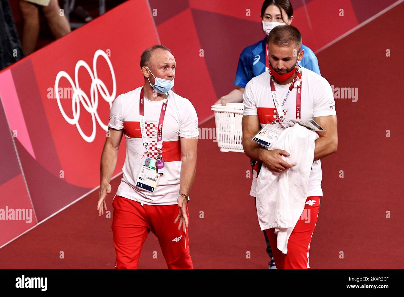 TOKYO, JAPAN - AUGUST 02: Bozo Starcevic of Team Croatia competes with ...