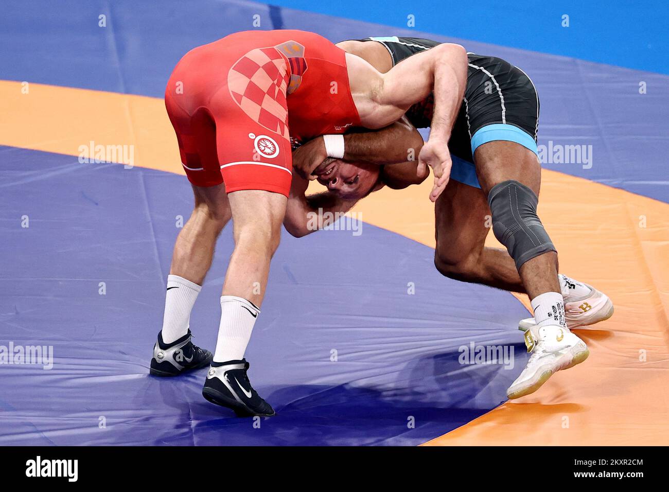 TOKYO, JAPAN - AUGUST 02: Bozo Starcevic of Team Croatia competes with ...