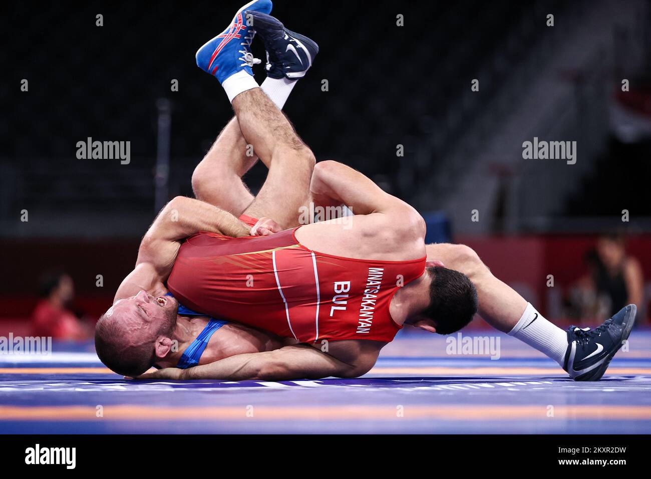 TOKYO, JAPAN - AUGUST 02: Bozo Starcevic of Team Croatia competes with ...