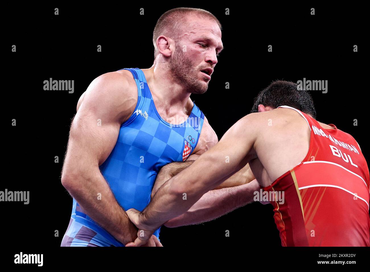 TOKYO, JAPAN - AUGUST 02: Bozo Starcevic of Team Croatia competes with ...