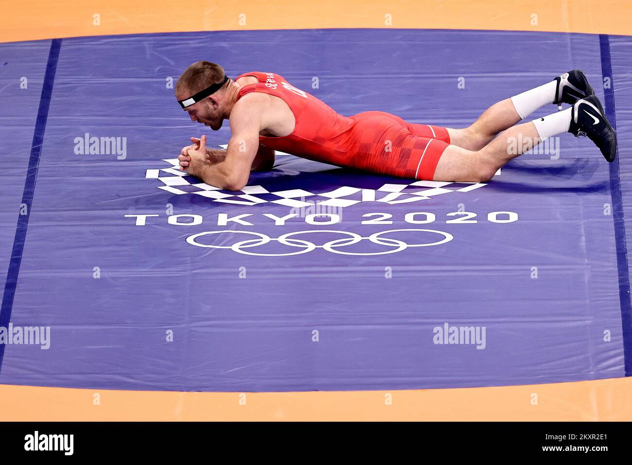 TOKYO, JAPAN - AUGUST 02: Bozo Starcevic of Team Croatia competes with ...