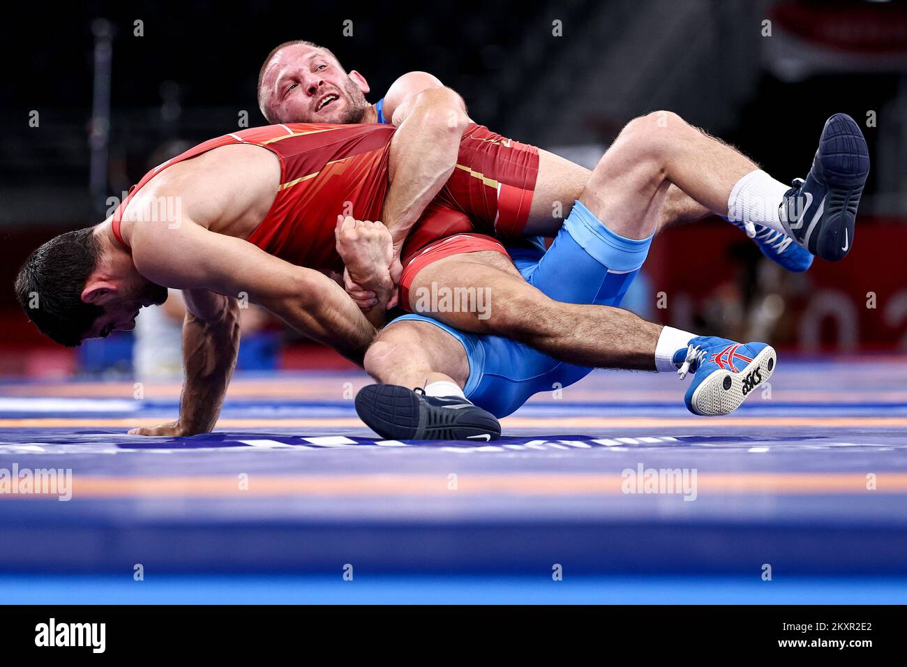 TOKYO, JAPAN - AUGUST 02: Bozo Starcevic of Team Croatia competes with ...