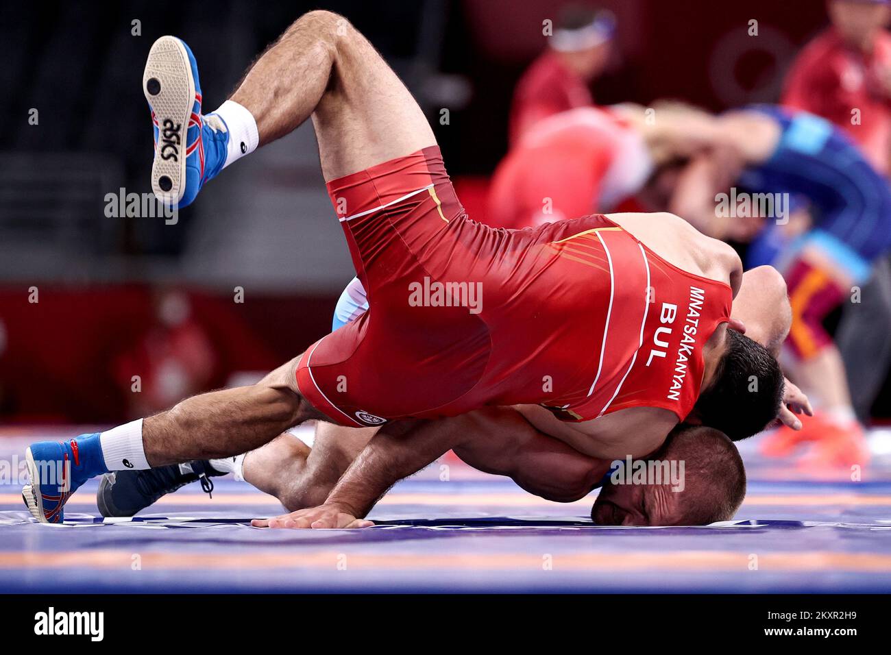 TOKYO, JAPAN - AUGUST 02: Bozo Starcevic of Team Croatia competes with ...