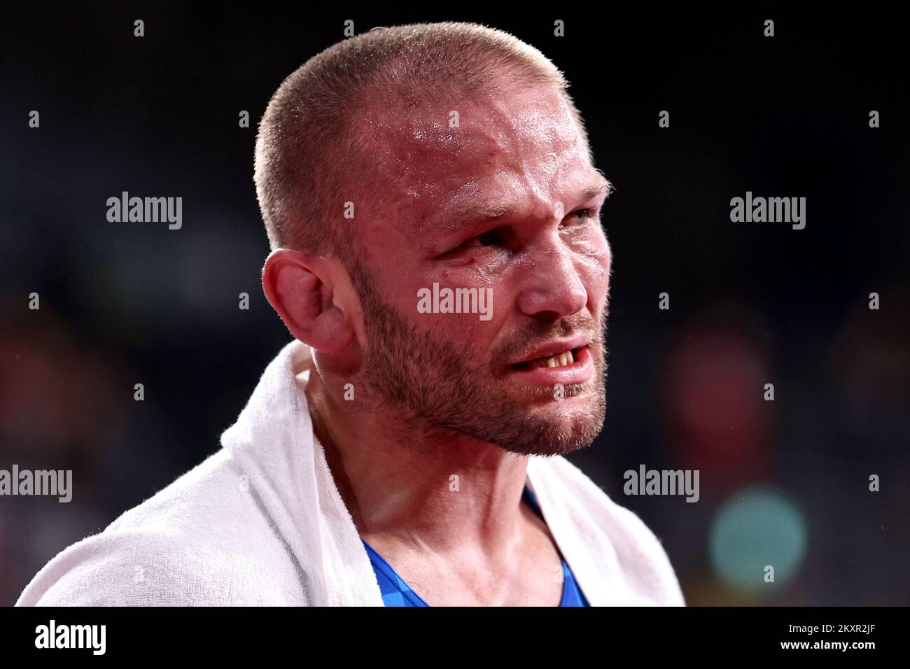 TOKYO, JAPAN - AUGUST 02: Bozo Starcevic of Team Croatia competes with ...