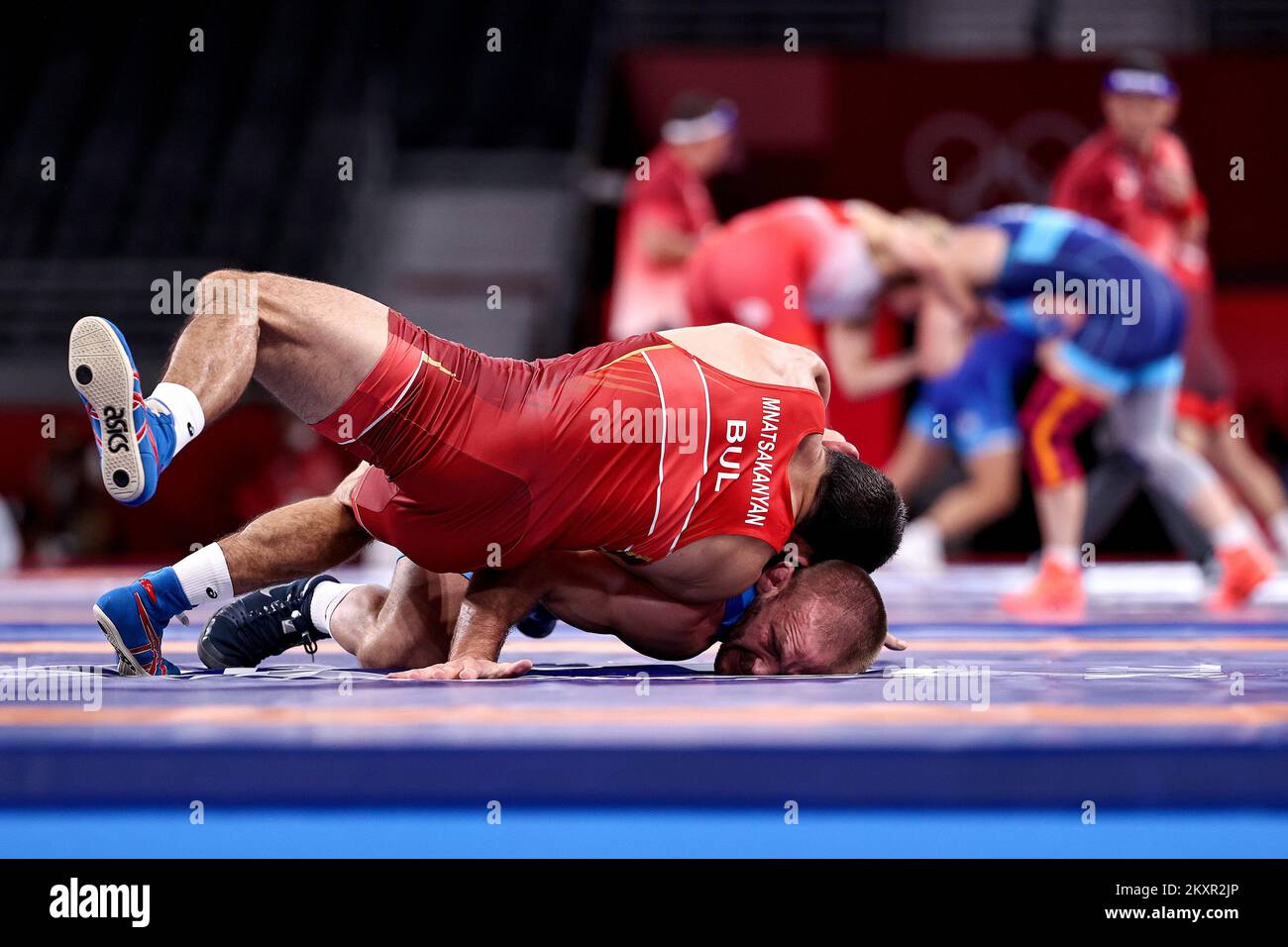 TOKYO, JAPAN - AUGUST 02: Bozo Starcevic of Team Croatia competes with ...