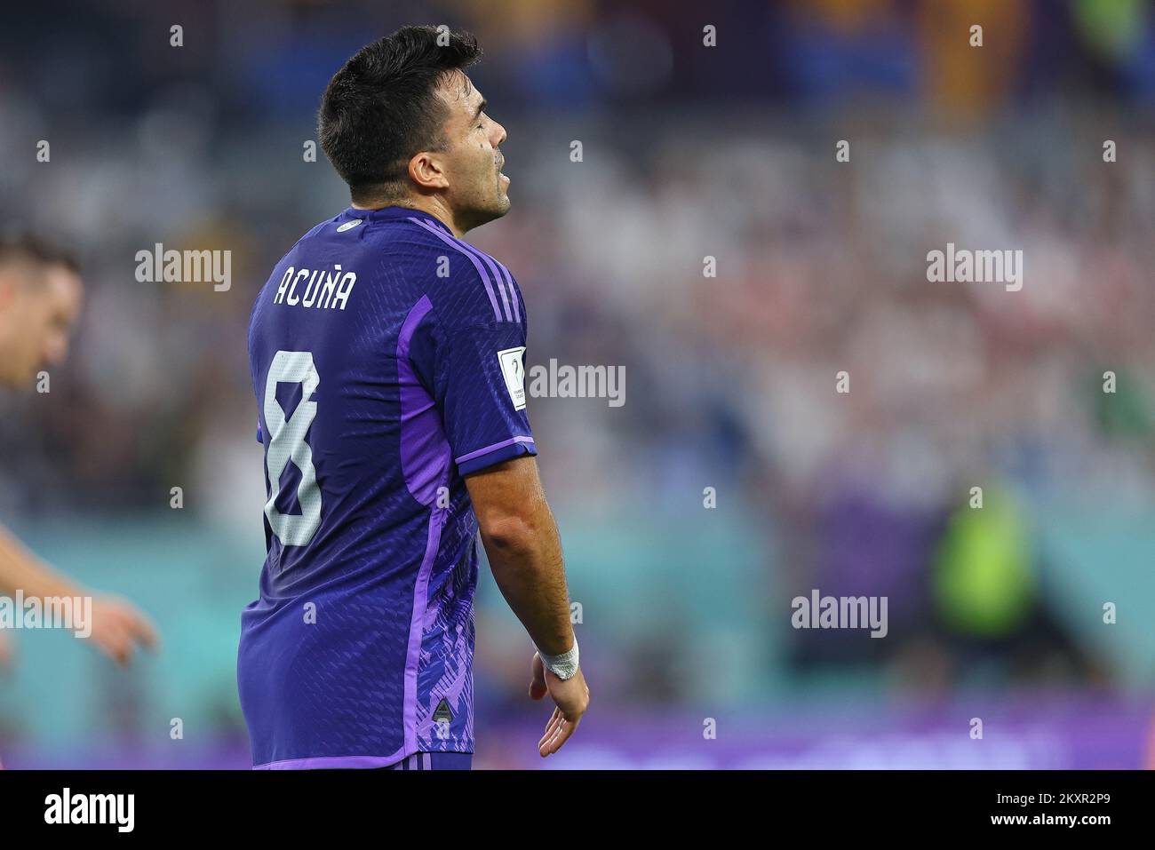 Marcos Acuna during the FIFA World Cup Qatar 2022 Group C match between ...