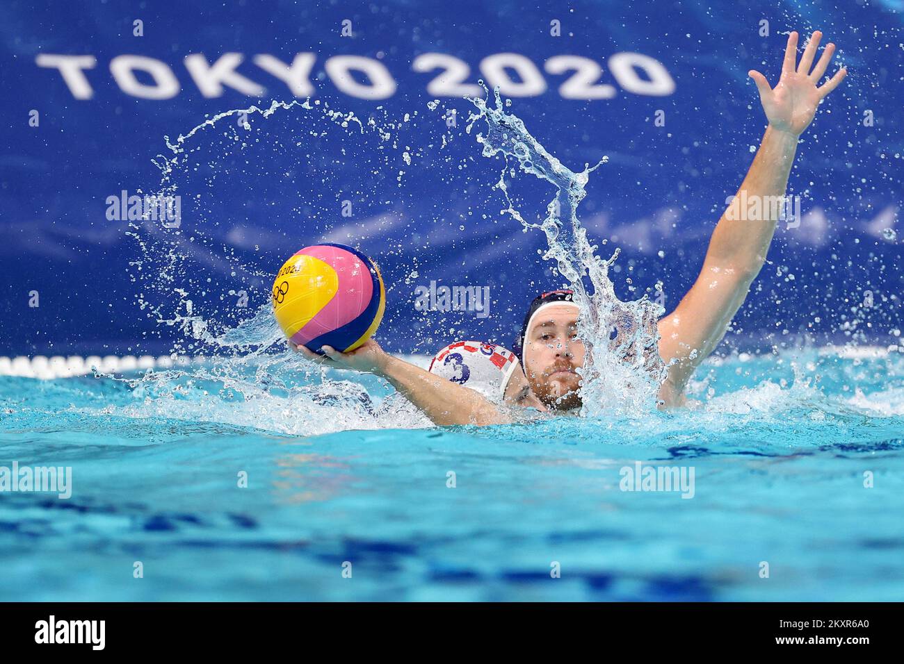 Loren Fatovic of Team Croatia in action during the Menâ€™s ...