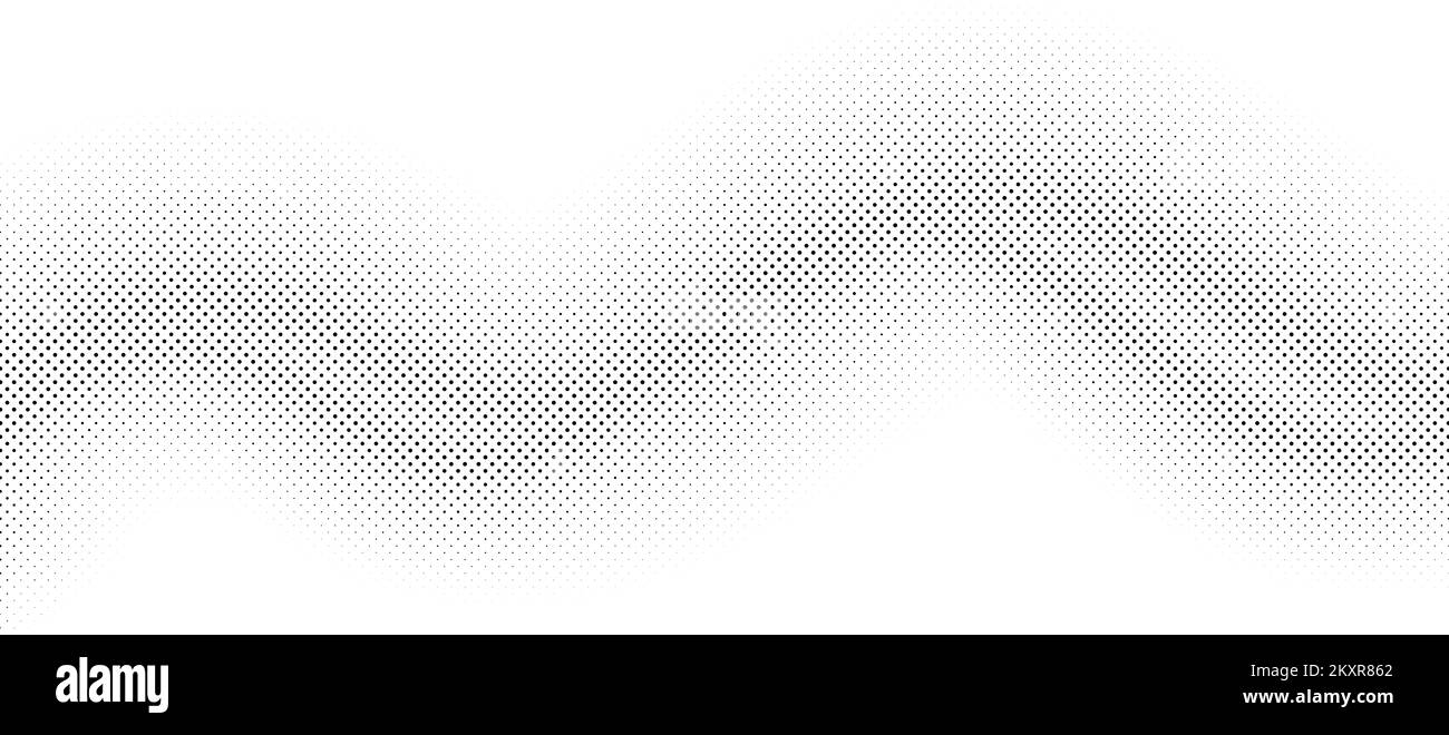 Halftone wave background. Comic halftone pop art texture. White and ...