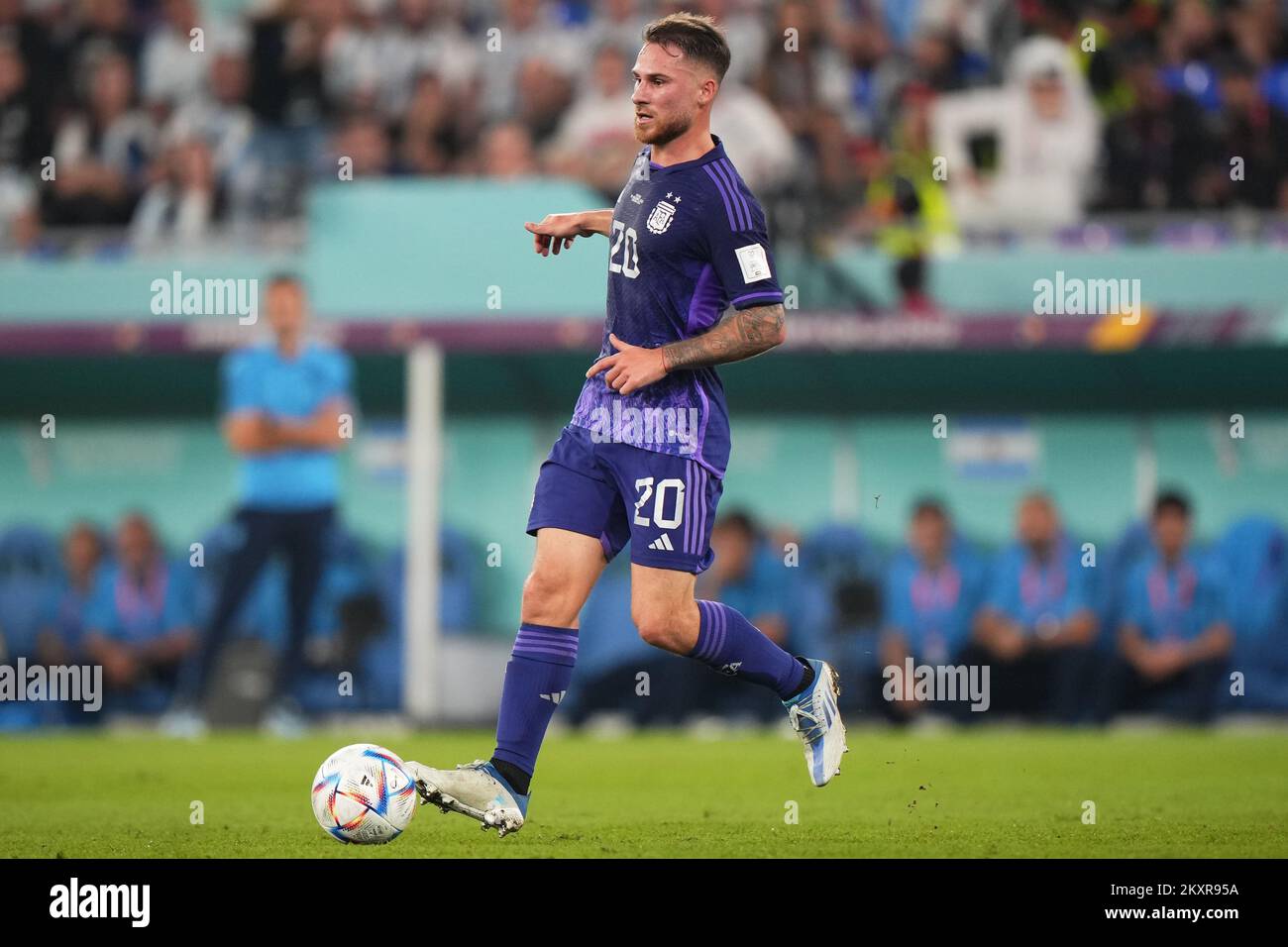 Doha, Qatar. 30th Nov, 2022. Alexis Mac Allister of Argentina during ...