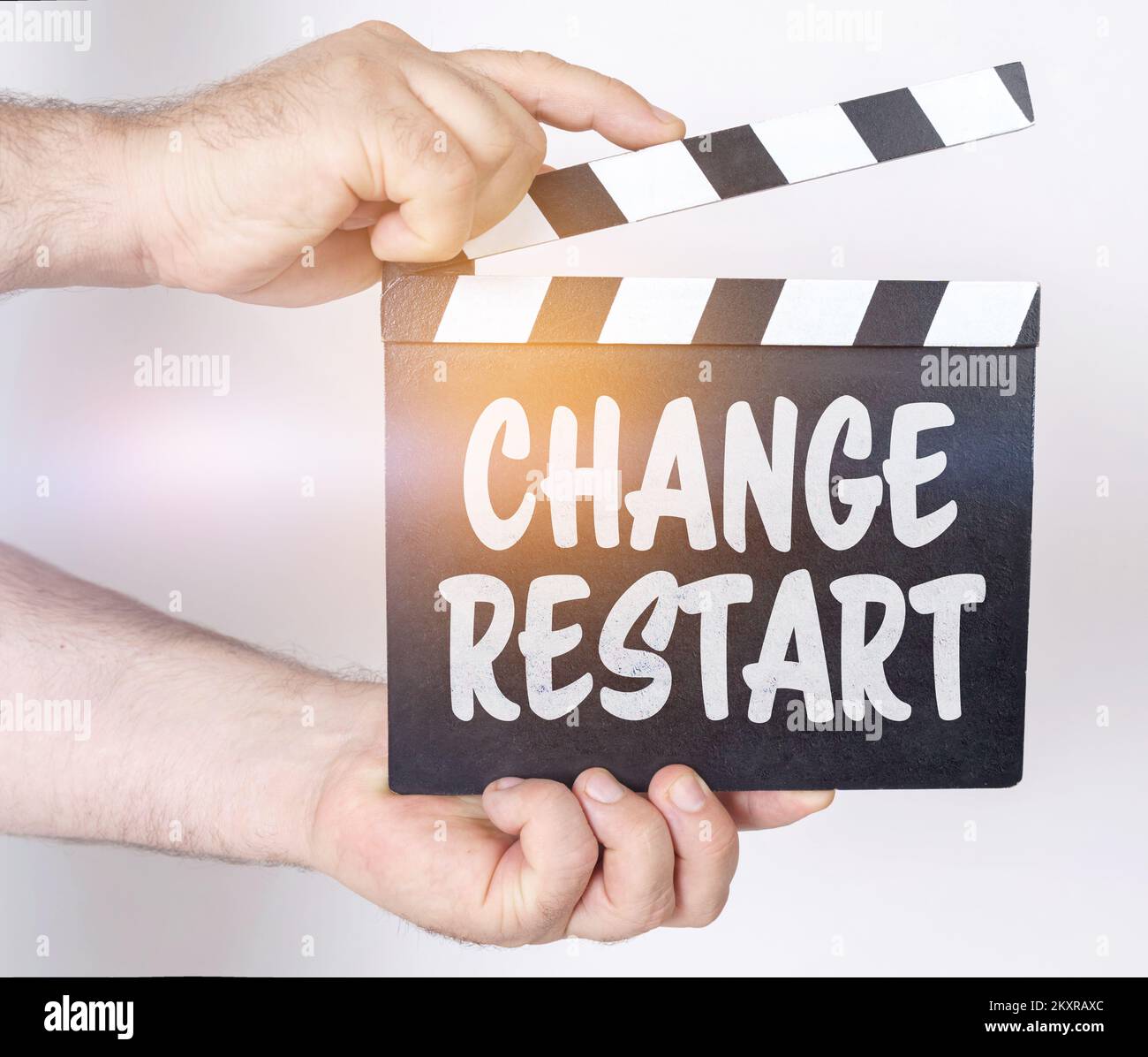 Change restart hi-res stock photography and images - Alamy