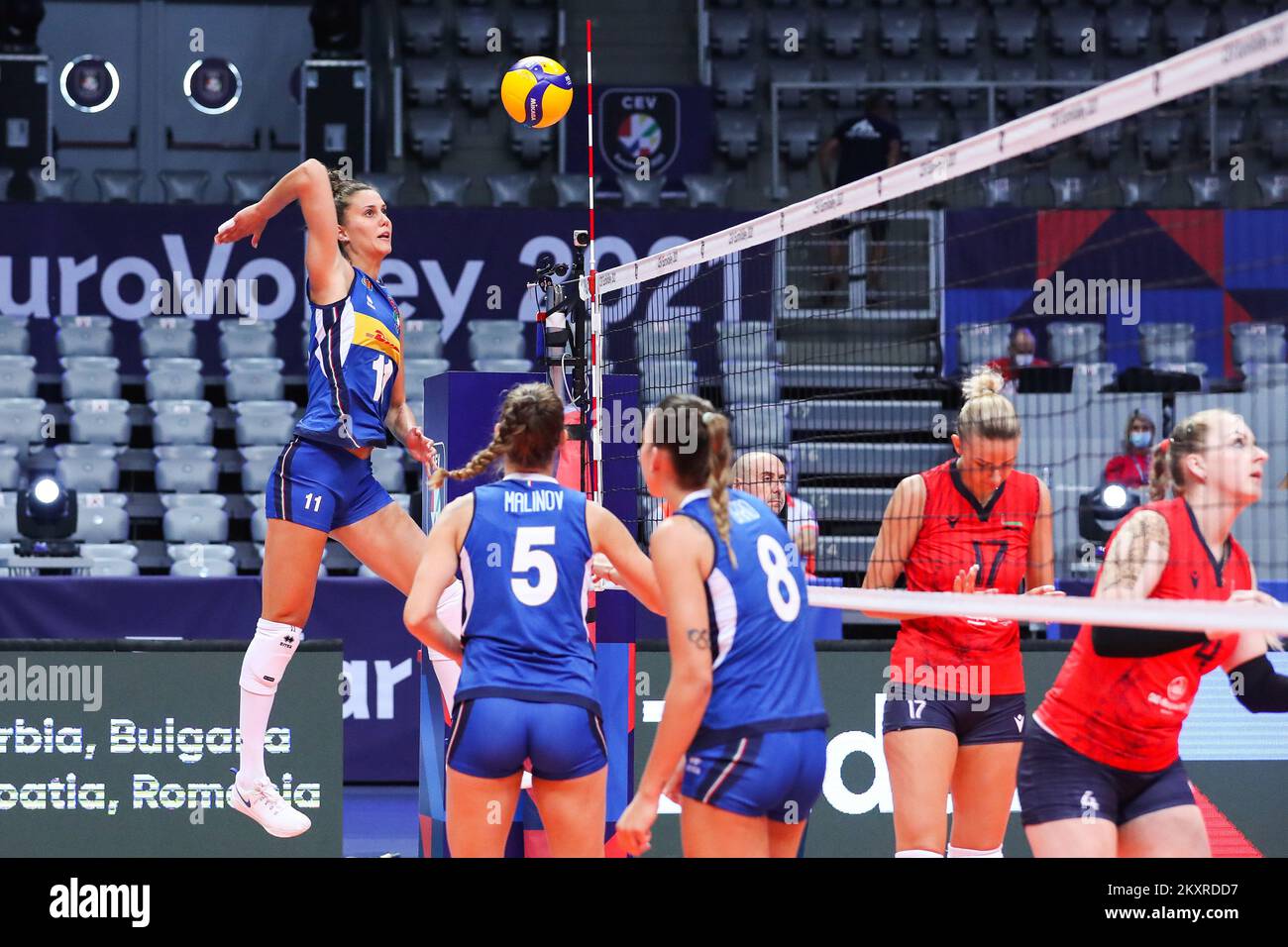 ZADAR, CROATIA - AUGUST 20: Anna Danesi of Italy in action during the ...