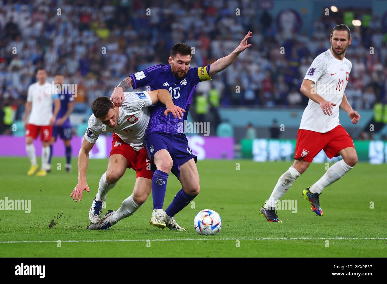 Doha, Qatar. 30th Nov, 2022. Soccer, World Cup 2022 in Qatar, Poland ...