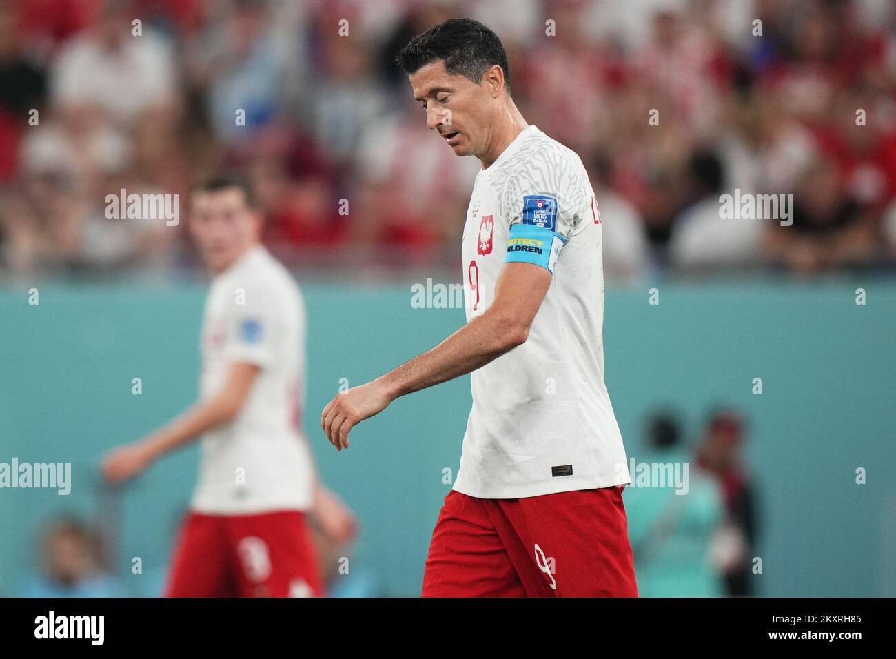 Robert Lewandowski of Poland during the FIFA World Cup, Qatar. , . in ...